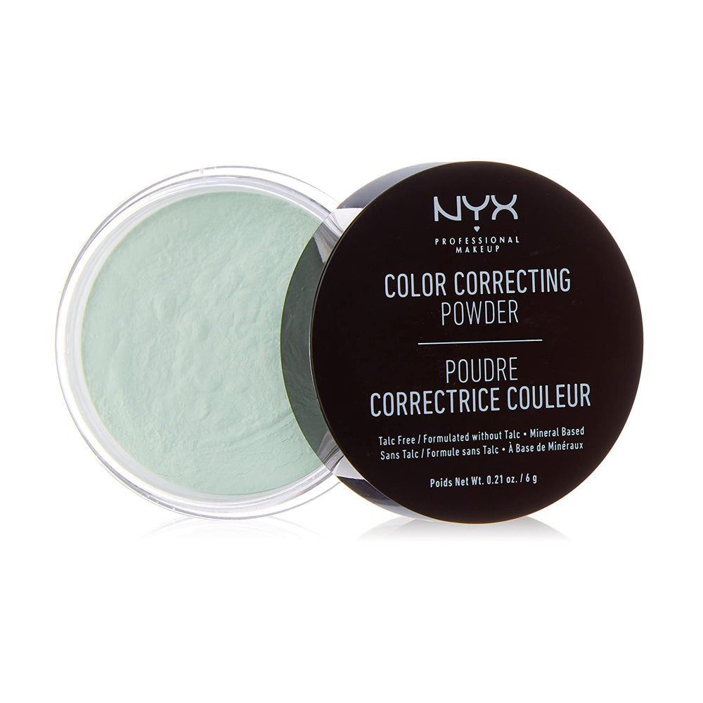 NYX PROFESSIONAL MAKEUP Color Correcting Powder, Green, 0.21 Ounce CCP ...