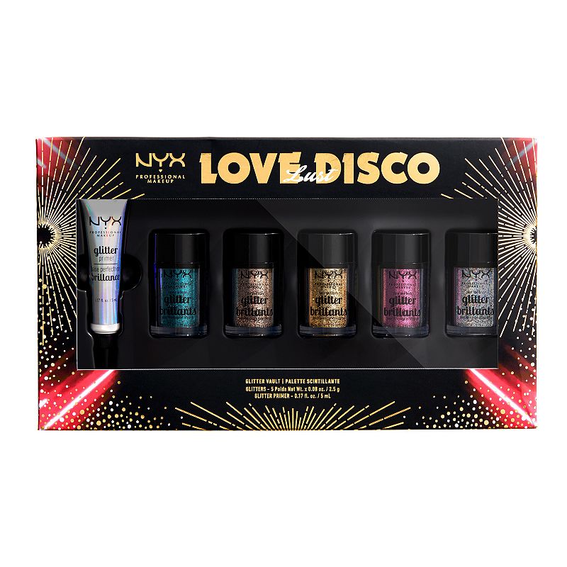 Nyx Professional Makeup 6-Pc. Love Lust Disco Glitter Set – Hair Care ...