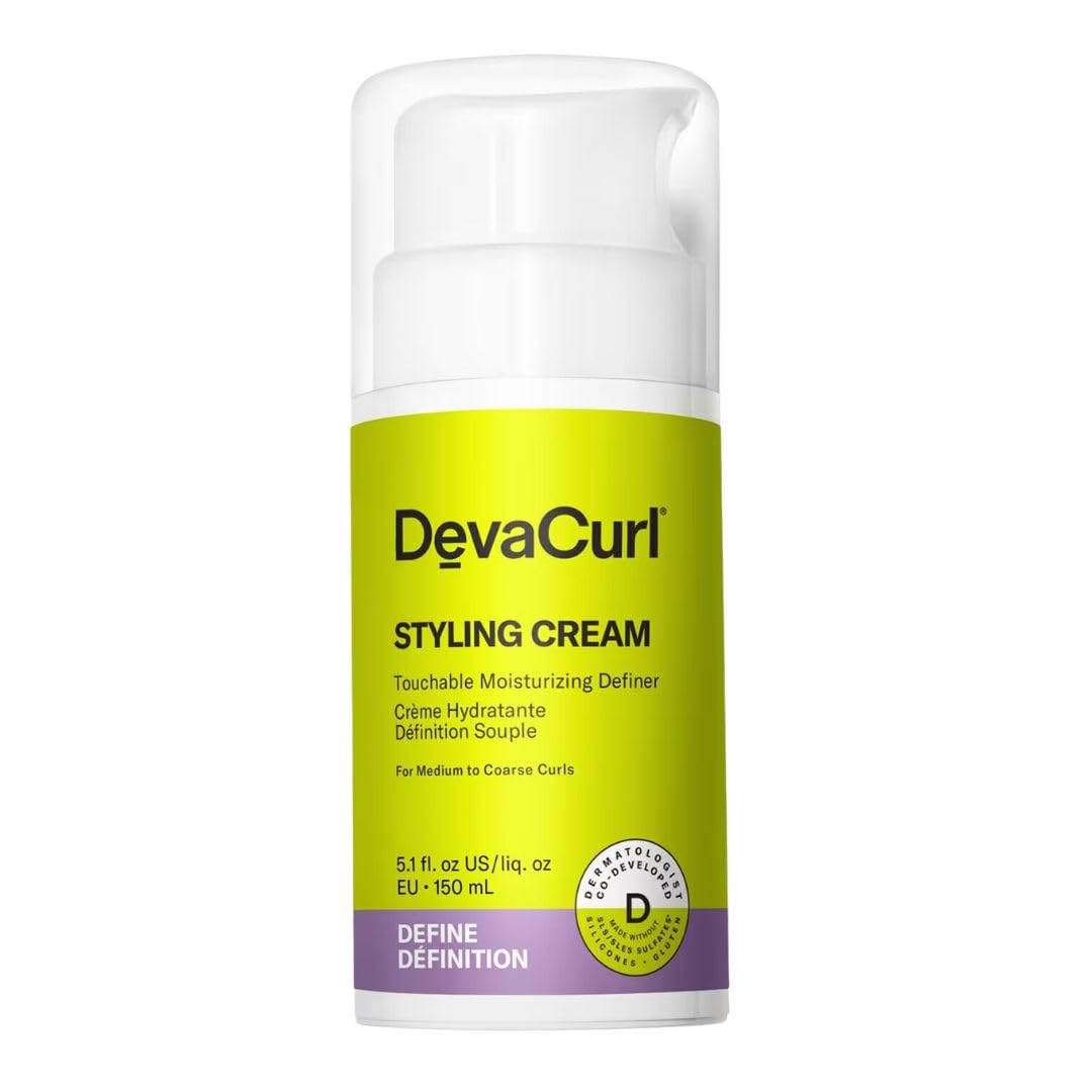 DevaCurl Styling Cream Touchable Curl Definer 5.1 oz – Hair Care & Beauty