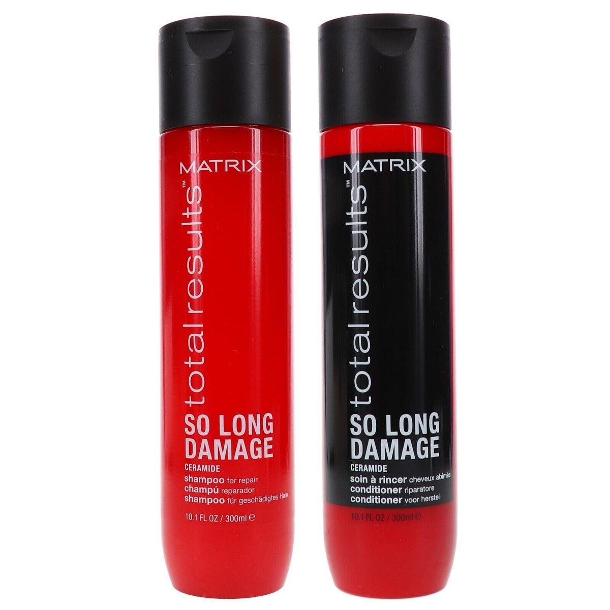 Matrix Total Results So Long Damage Shampoo & Conditioner 10.1 oz Duo ...
