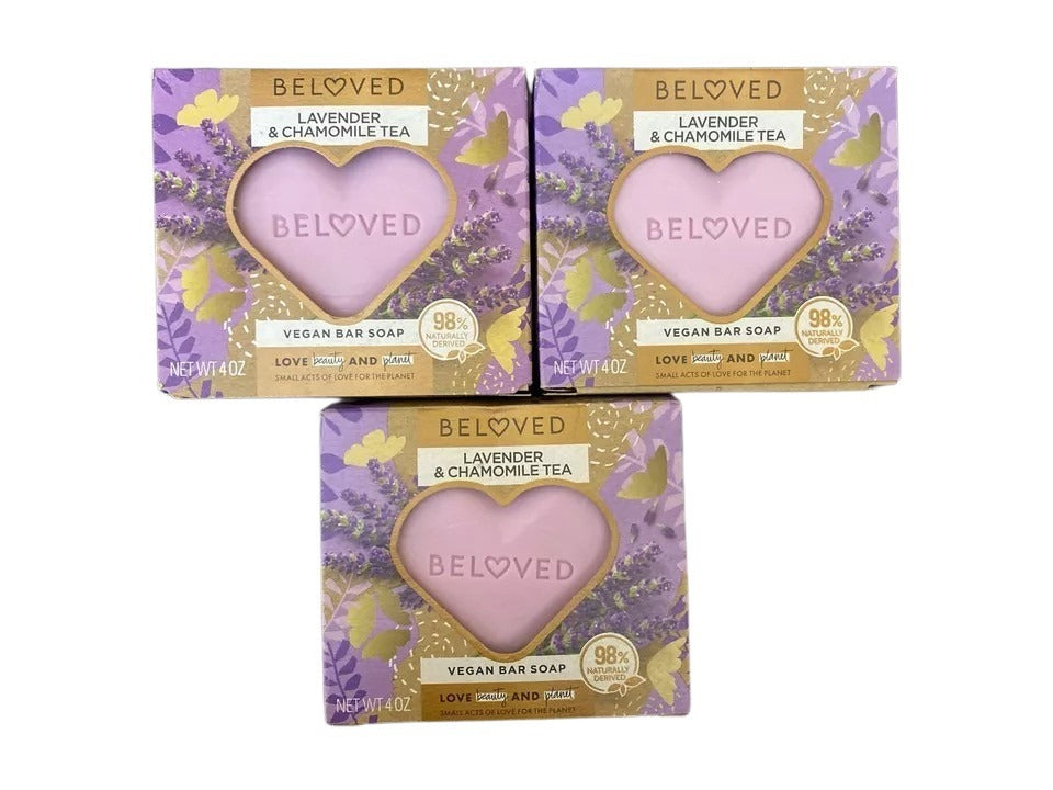 Beloved Lavender And Chamomile Tea Vegan Bar Soap Love Beauty And Plan ...