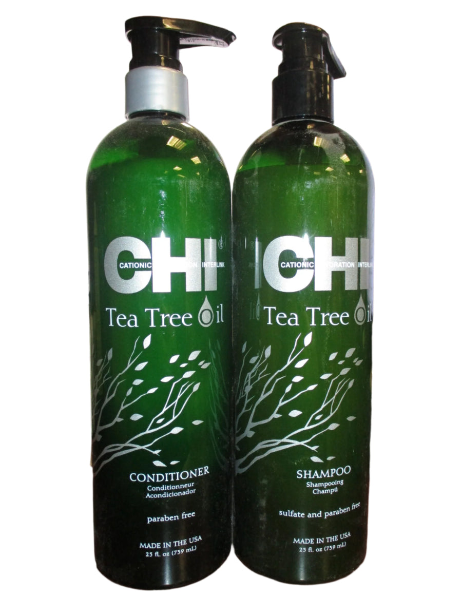 Chi Tea Tree Oil Shampoo and Conditioner 25 oz Duo Set – Hair Care & Beauty