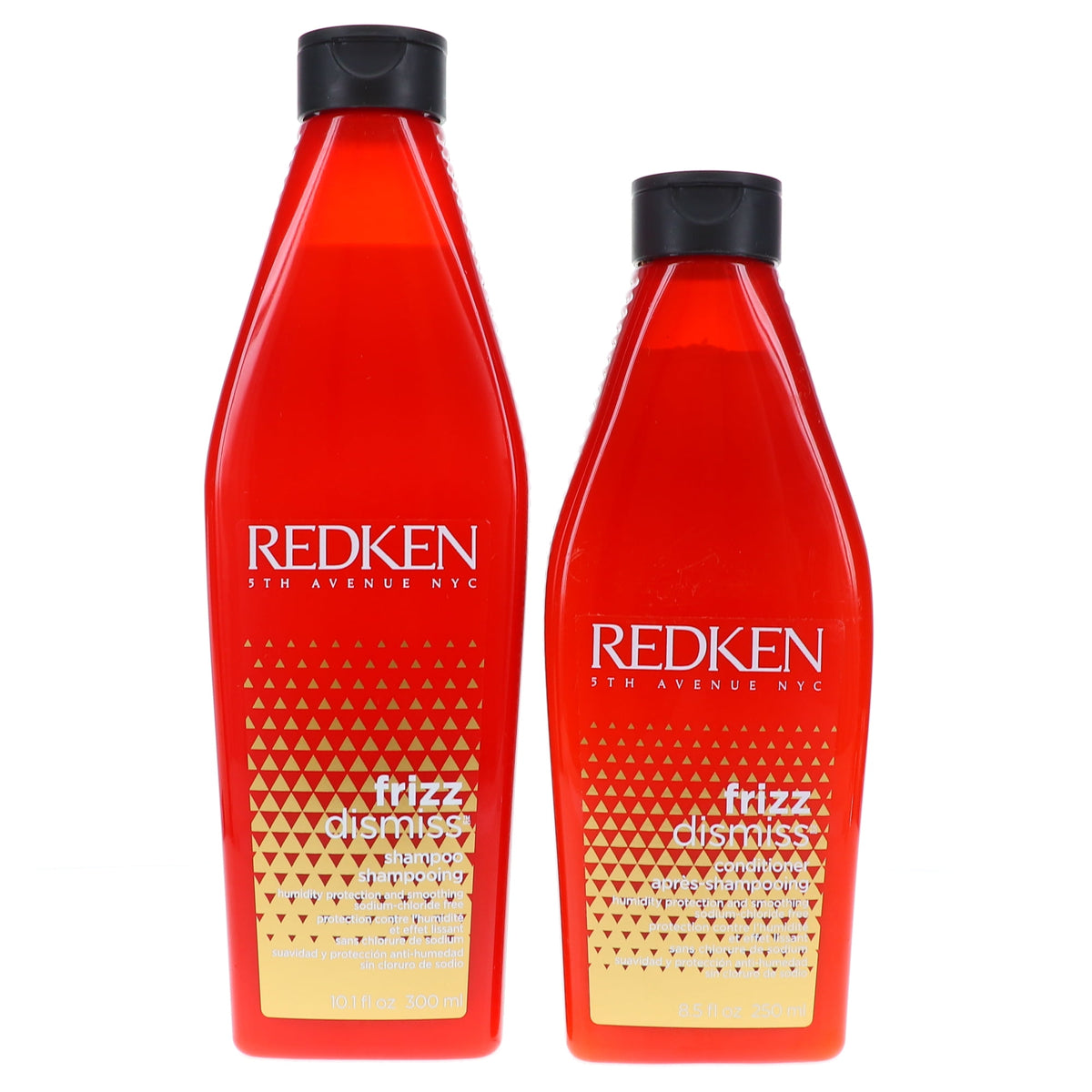 Redken Frizz Dismiss Sulfate Free Shampoo & Conditioner Liters DUO 33.8 ...