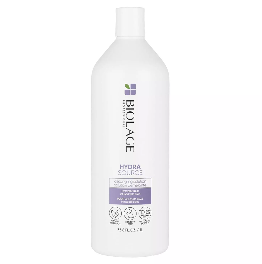 Matrix Biolage Hydrasource Detangling Solution 33.8 oz New Packaging ...