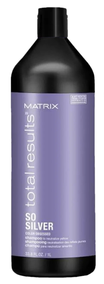 Matrix Total Results So Silver Color Obsessed Shampoo (33.8 oz) – Hair ...