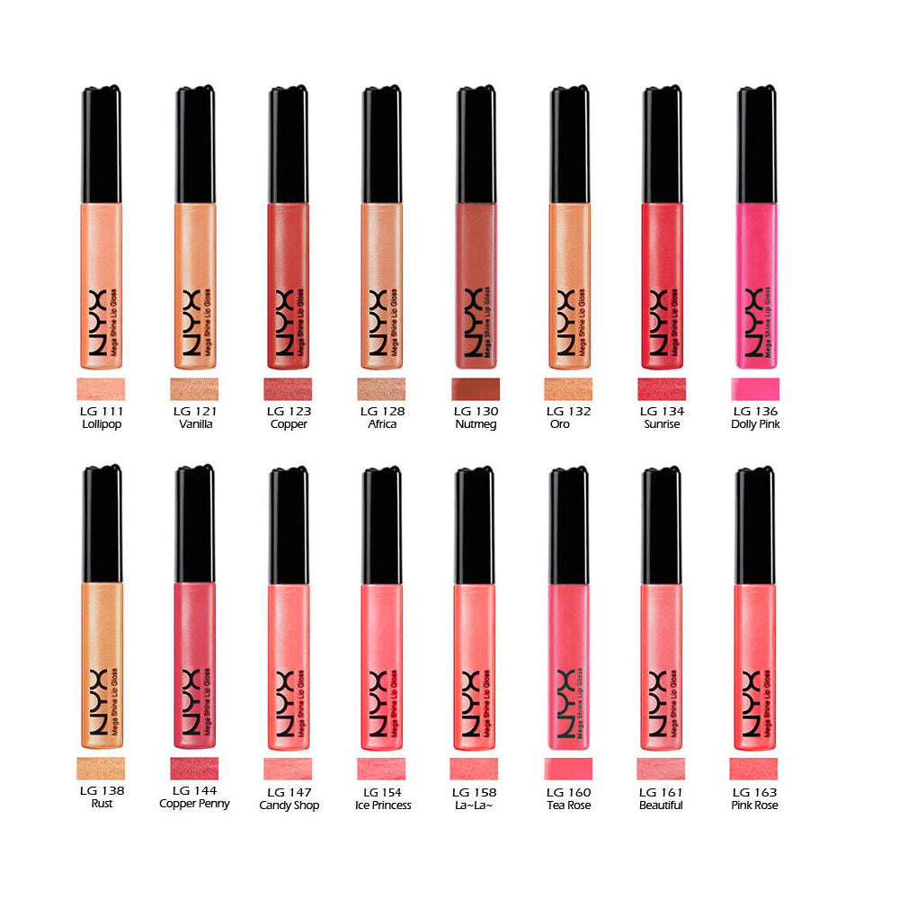 NYX Professional Makeup Mega Shine Lip Gloss – Hair Care & Beauty