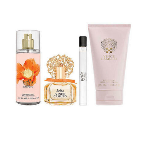 Vince Camuto Bella Gift Set for Women 4 Piece – Hair Care & Beauty