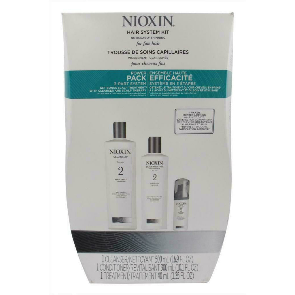 Nioxin System 2 Power Pack 3 Piece Kit – Hair Care & Beauty