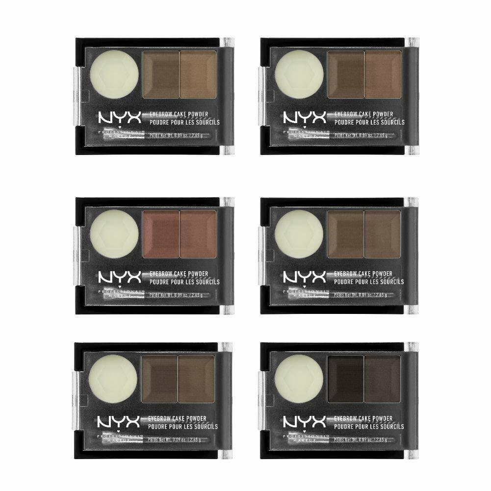 NYX PROFESSIONAL MAKEUP Eyebrow Cake Powder | EyeBrow Powder – Hair ...