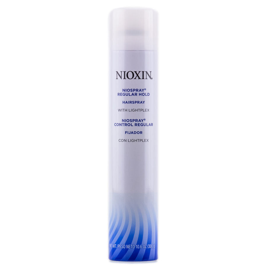 Nioxin Niospray Regular Hold Hairspray with Lightplex 10.6 oz – Hair ...