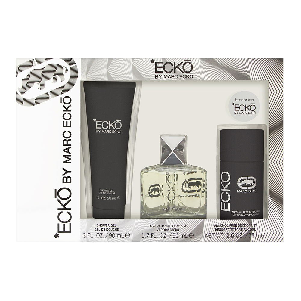ECKO by Marc Ecko for Men 3 Piece Gift Set – Hair Care & Beauty