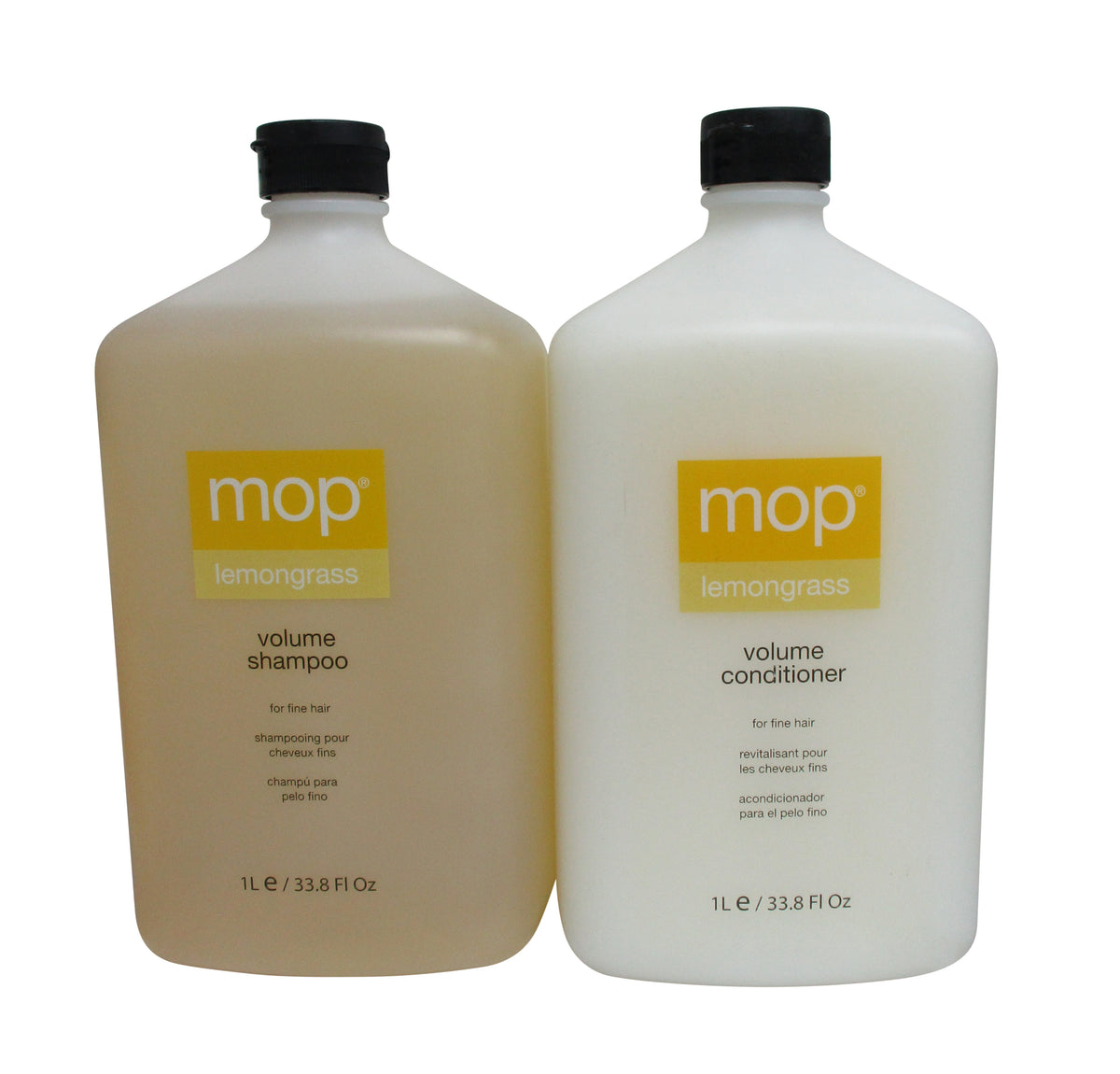 Mop Lemongrass Volume Shampoo and Conditioner 33.8 oz Duo – Hair Care ...