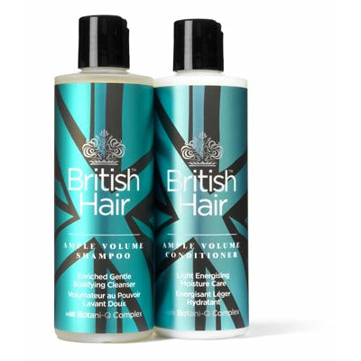 British Hair Ample Volume Shampoo and Conditioner Duo 8 oz – Hair Care ...
