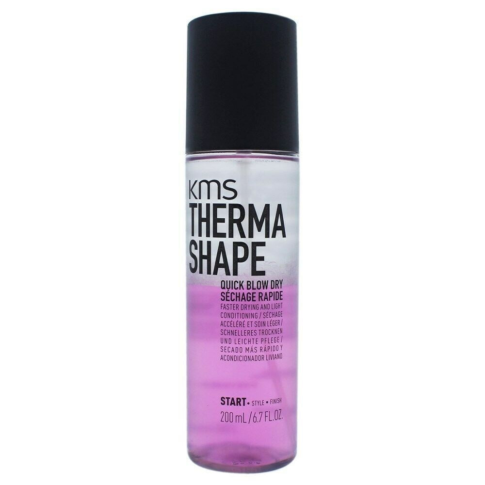 KMS Thermal Shape Quick Blow Dry Spray | Thermal Protection Hair Spray ...