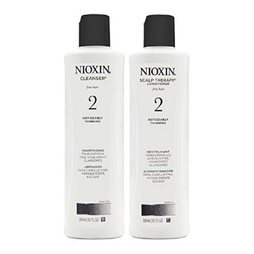 Nioxin System 2 Cleanser and Scalp Therapy Duo – Hair Care & Beauty