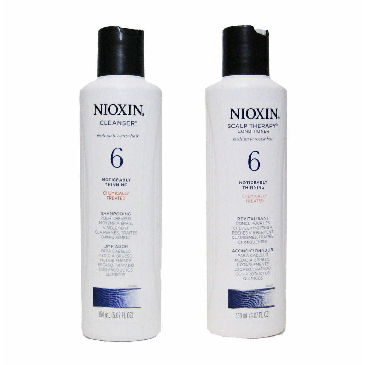 Nioxin System 6 Cleanser and Scalp Therapy Duo Kit 5.07oz Each – Hair ...