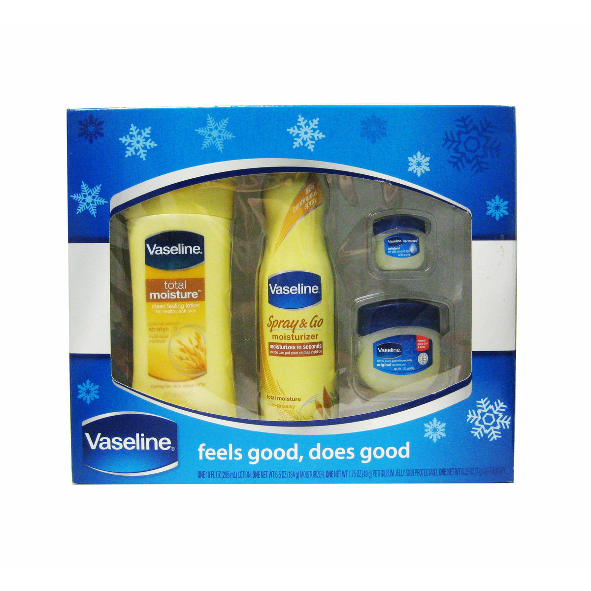 Vaseline Total Moisture 4 Piece Gift Set – Hair Care & Beauty